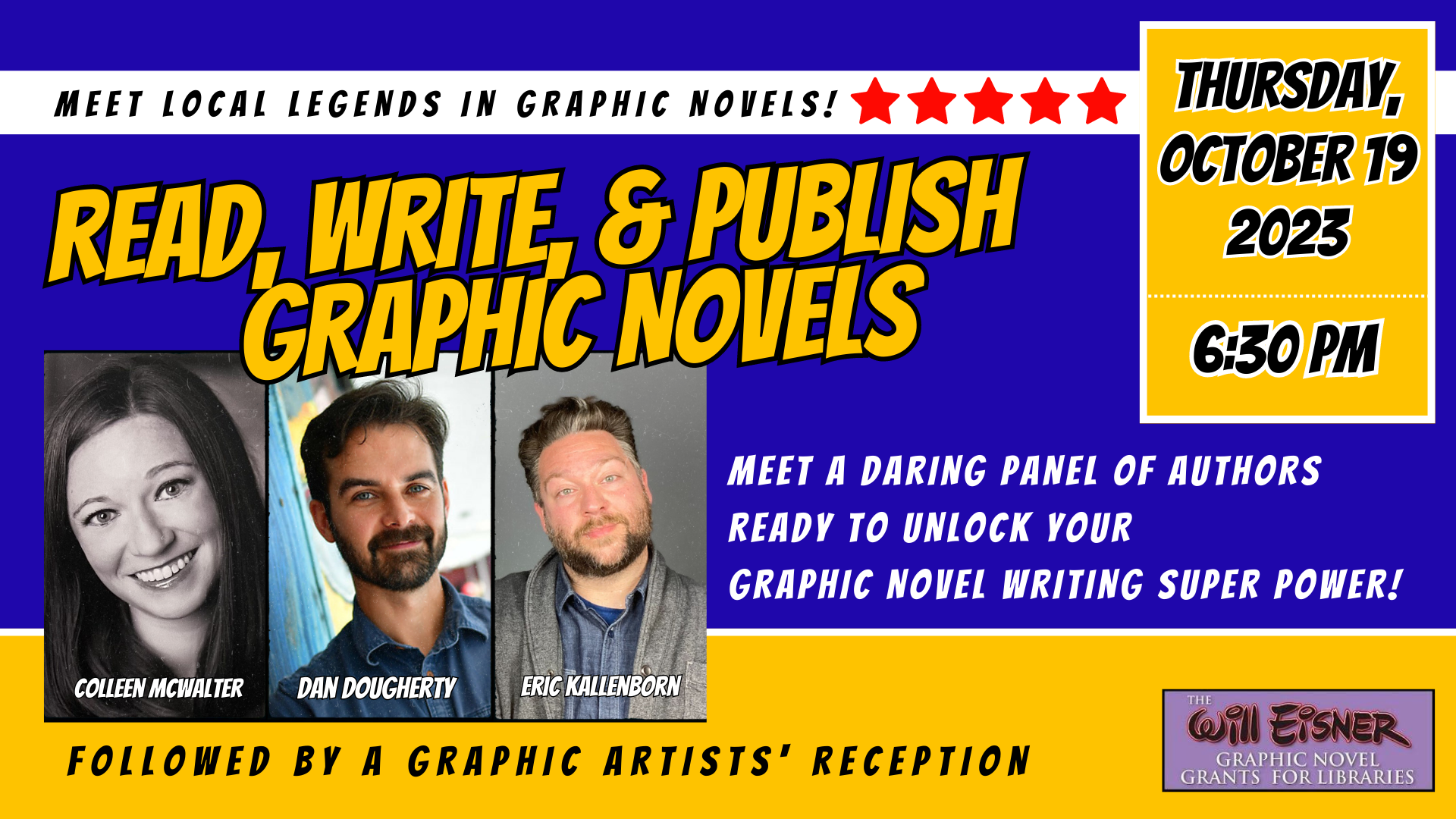 Graphic Novel Panel | Evergreen Park Public Library